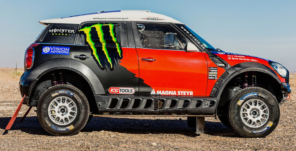 Neuf MINI Countryman au Dakar 2015 – AUTOcult.fr