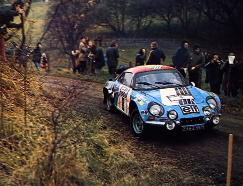 Alpine Renault A110 – Jean-Pierre Nicolas – RAC Rally 1973 – 01 ...
