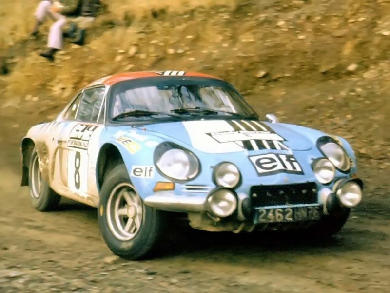Alpine Renault A110 – Jean-Pierre Nicolas – RAC Rally 1973 – 02 ...