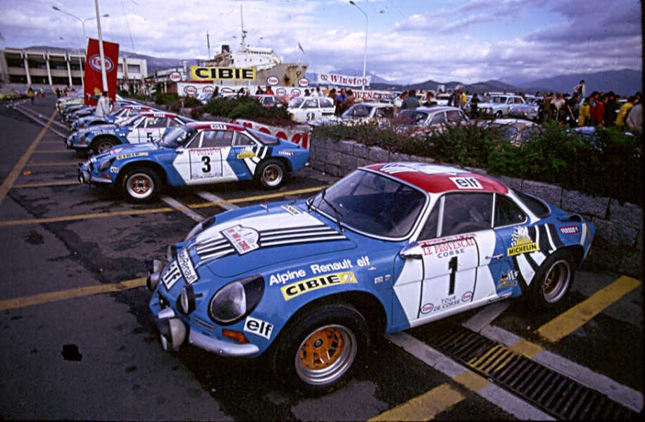 Alpine Renault A110 – Jean-Pierre Nicolas – Tour de Corse 1973 – 01 ...