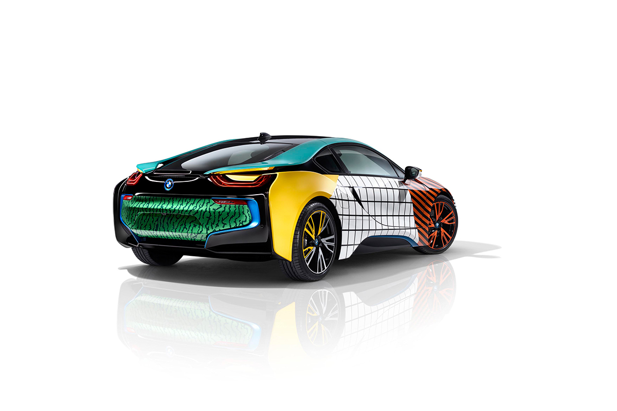 Garage Italia Customs + Memphis Design + BMW i3 + BMW i8 = Art Car ...