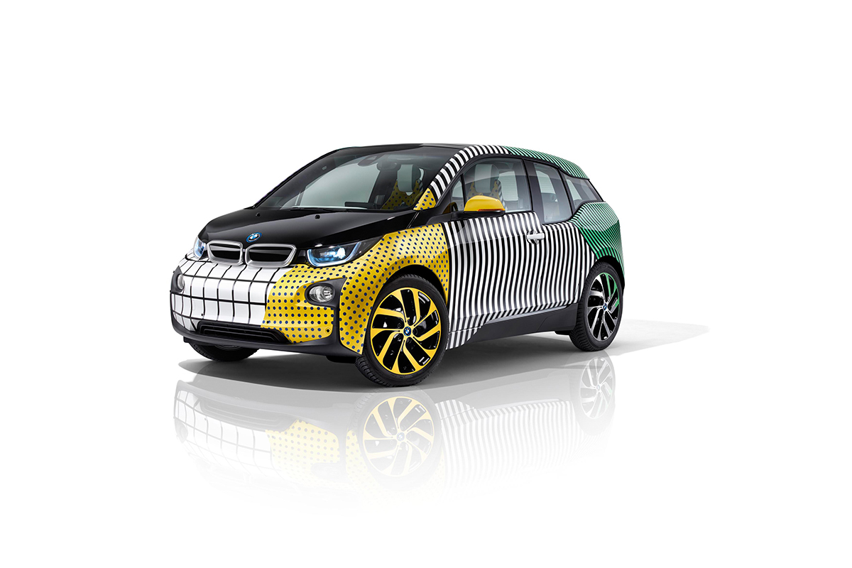 Garage Italia Customs + Memphis Design + BMW i3 + BMW i8 = Art Car ...